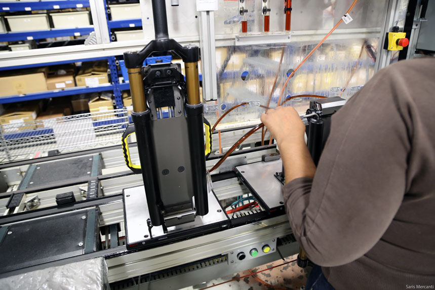 Fox Factory Tour Part 2: The Assembly Line - Bikerumor