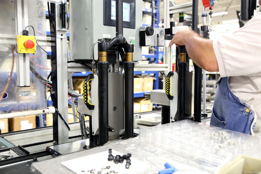 Fox Factory Tour Part 2: The Assembly Line - Bikerumor