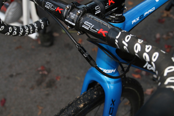 Spotted! Prototype TRP Hylex 11 Speed Di2 Compatible Shifters and ...