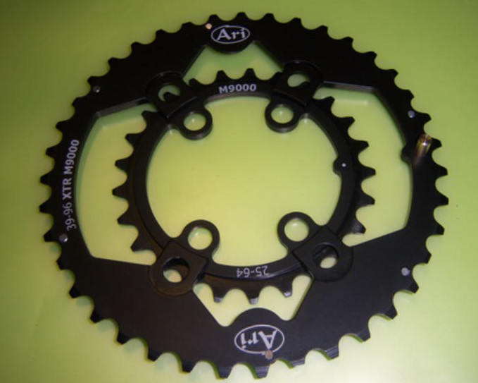 Aribike Offers Oval or Round Chainring Options for XTR Cranks - Bikerumor