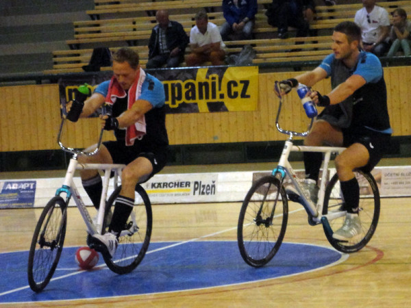 Plzen World Cup Cycle Ball Pro Bike Check - Round 1 Winners Simon Konig ...