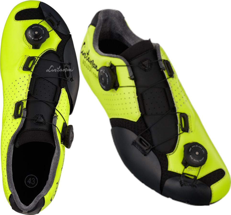 TPE16: Lintaman shows off the world's most adjustable shoes? - Bikerumor