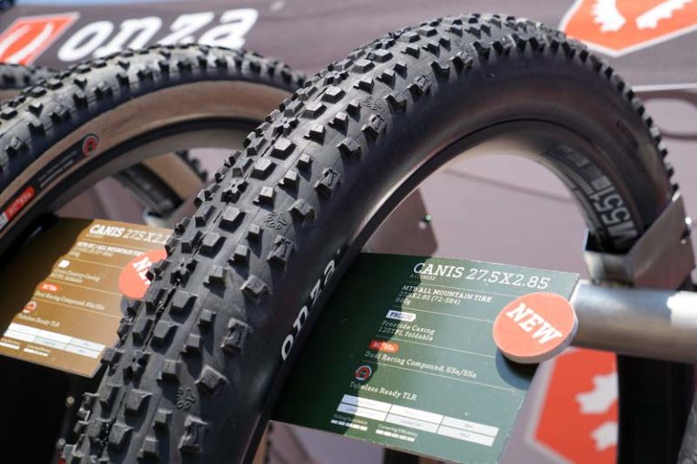 New Onza Canis 27.5 x 2.85 puts a lightweight bite into Plus mountain ...