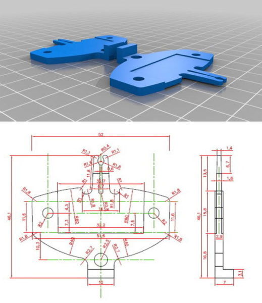 Found: Make your own 3D printed disc brake pad spacers - Bikerumor