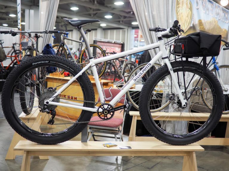 NAHBS 2017: Steve Potts rocks out with Ti pivotless suspension, Steel ...