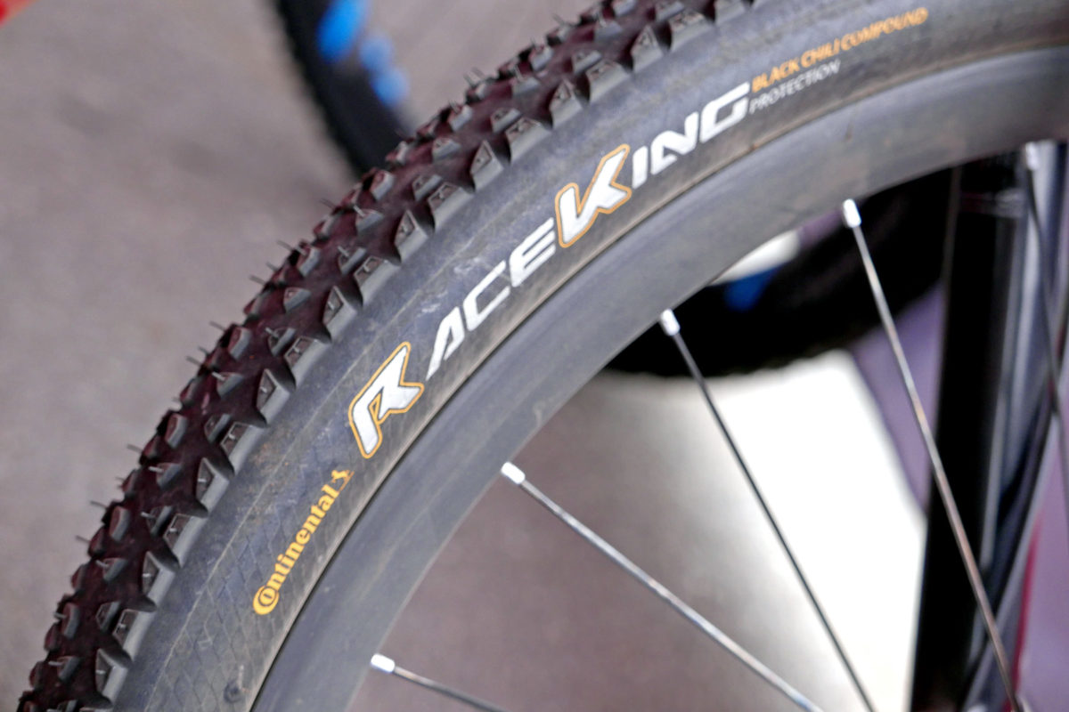 Spotted: Prototype redesigned Continental Race King ProTection mountain ...