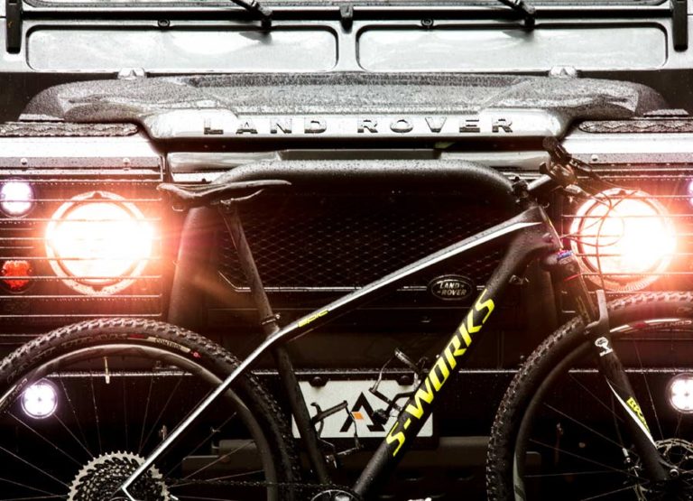 Arkonik adds bike rack option, gives us an excuse to post Land Rover ...