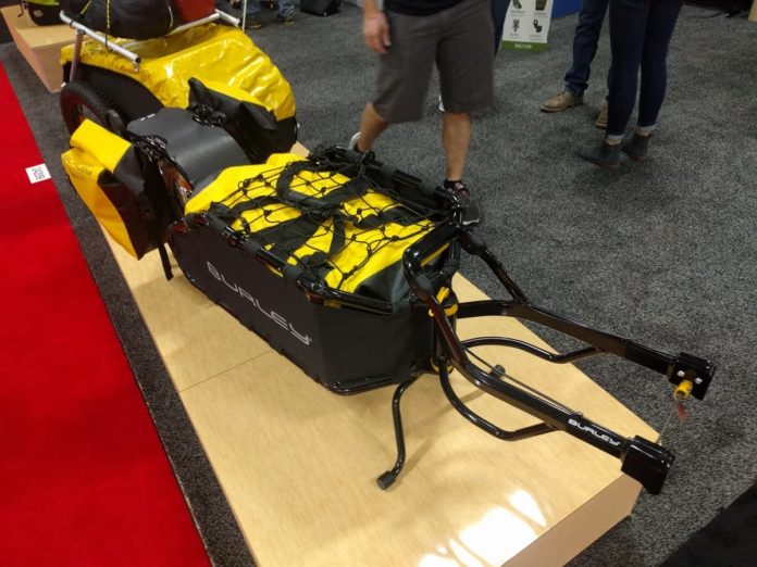 New: Burley single wheeled trailers for spring 2018 // Coho & Coho XC