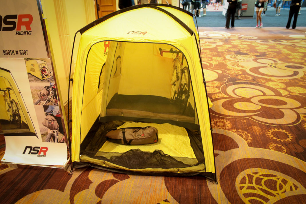 IB17: NSR bikepacking tent won't leave your bike out in the cold ...