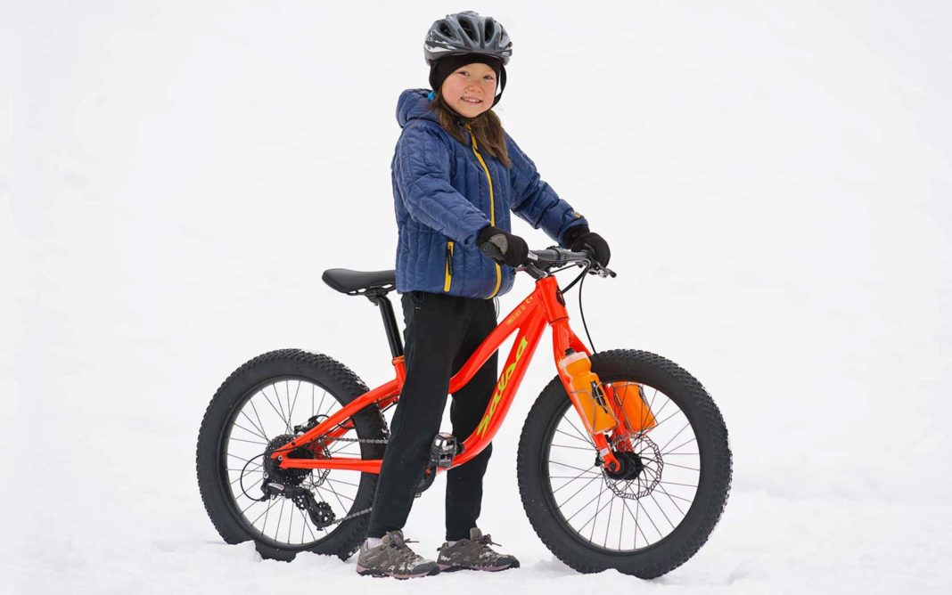 Salsa Timberjack kids mountain bikes hit trail on plus sized 20" & 24 ...