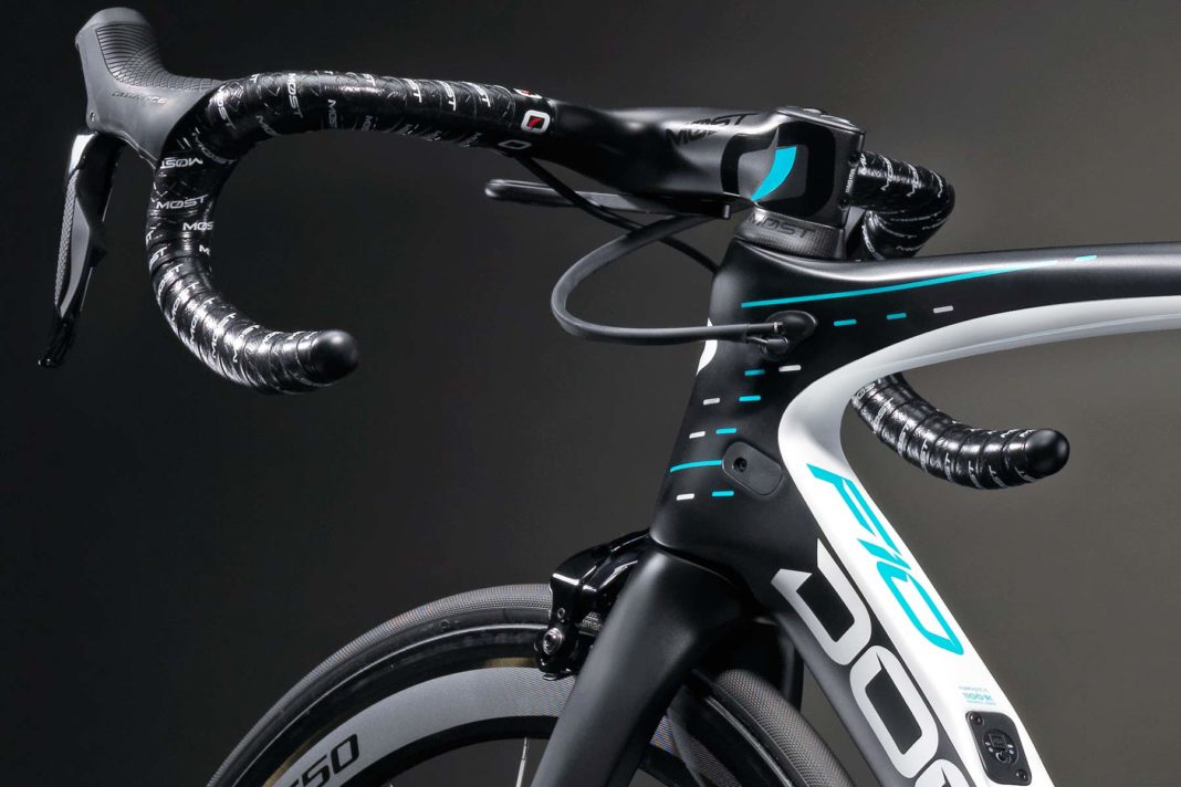 Pinarello stepping their MOST cockpit components up to the Team Sky big ...