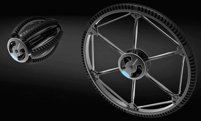Revolve concept folds wheels, not the bike, for compact commuter ...
