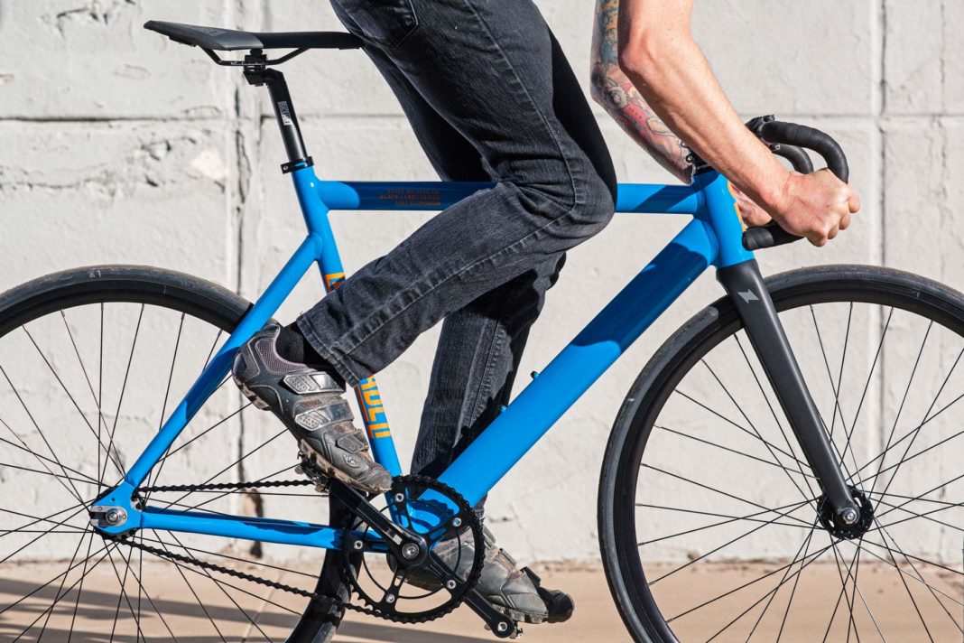 State Bicycle paints up Typhoon Blue limited edition Black Label fixie ...