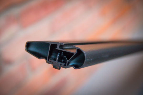 Thule cuts through the air with their AeroBlade roof rack system