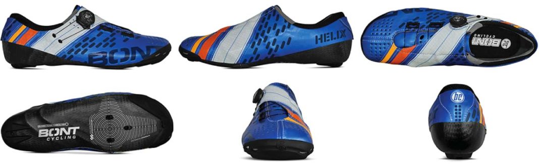 Bont dials up new Helix road shoes with integrated, wrap-around Boa ...