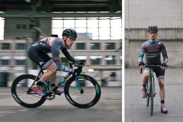 BFS2018: 8bar Tmplhof Team Edition crit bike, matching team kit ...