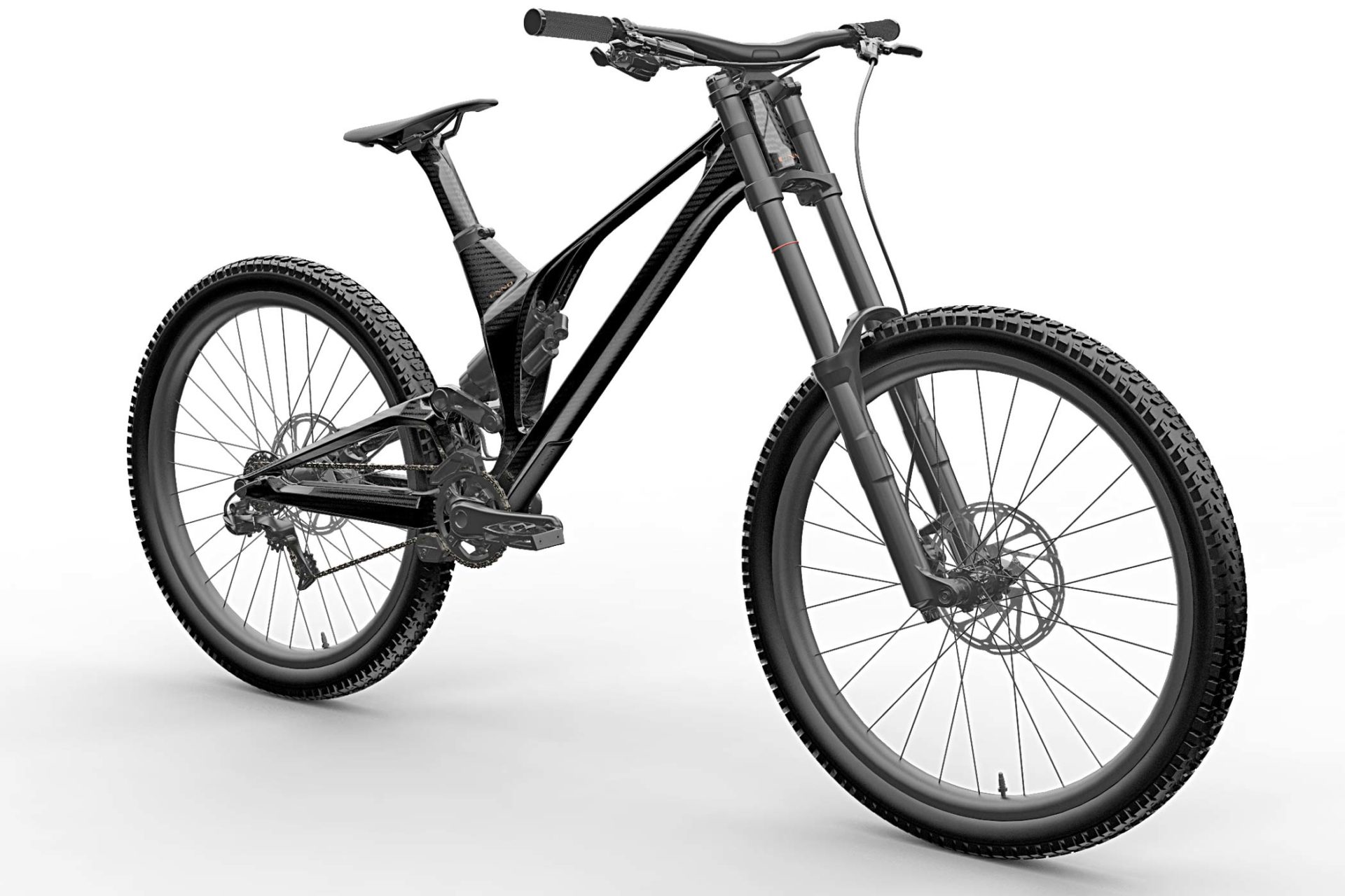 Unno Ever superlight limited edition carbon downhill bike gets a World ...