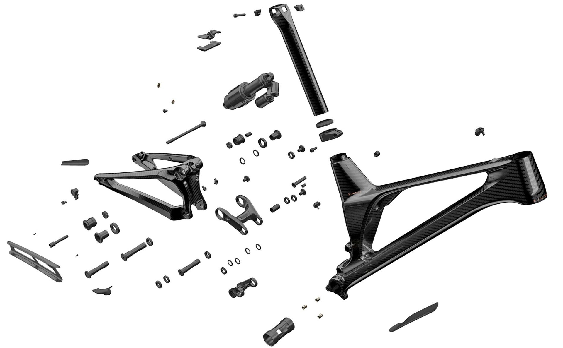 Unno Ever superlight limited edition carbon downhill bike gets a World ...