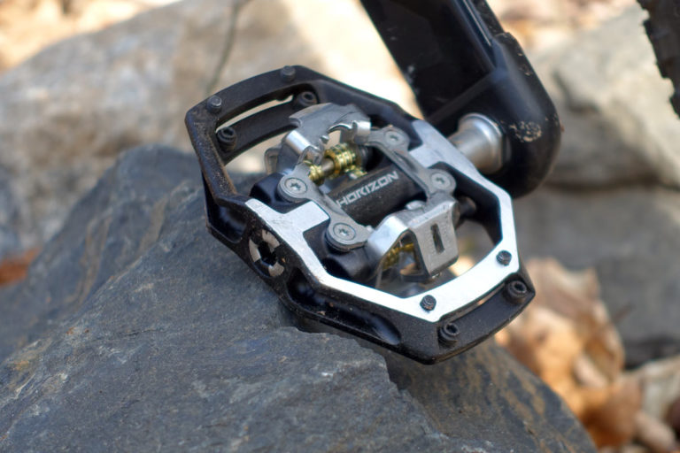 Review: Nukeproof Horizon CS clipless platform pedals get you shredding quickly - Bikerumor