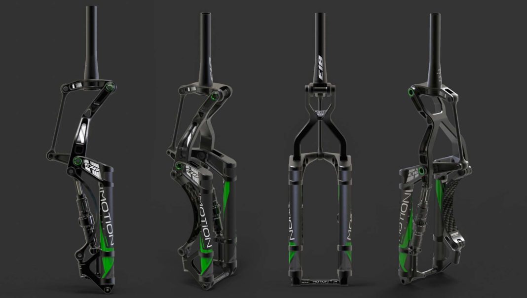 Motion updates wild 170mm E18 leaf spring, linkage enduro mountain bike ...