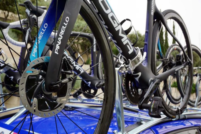 Closeup: What's on Shimano's Neutral Support Pinarello road bikes ...