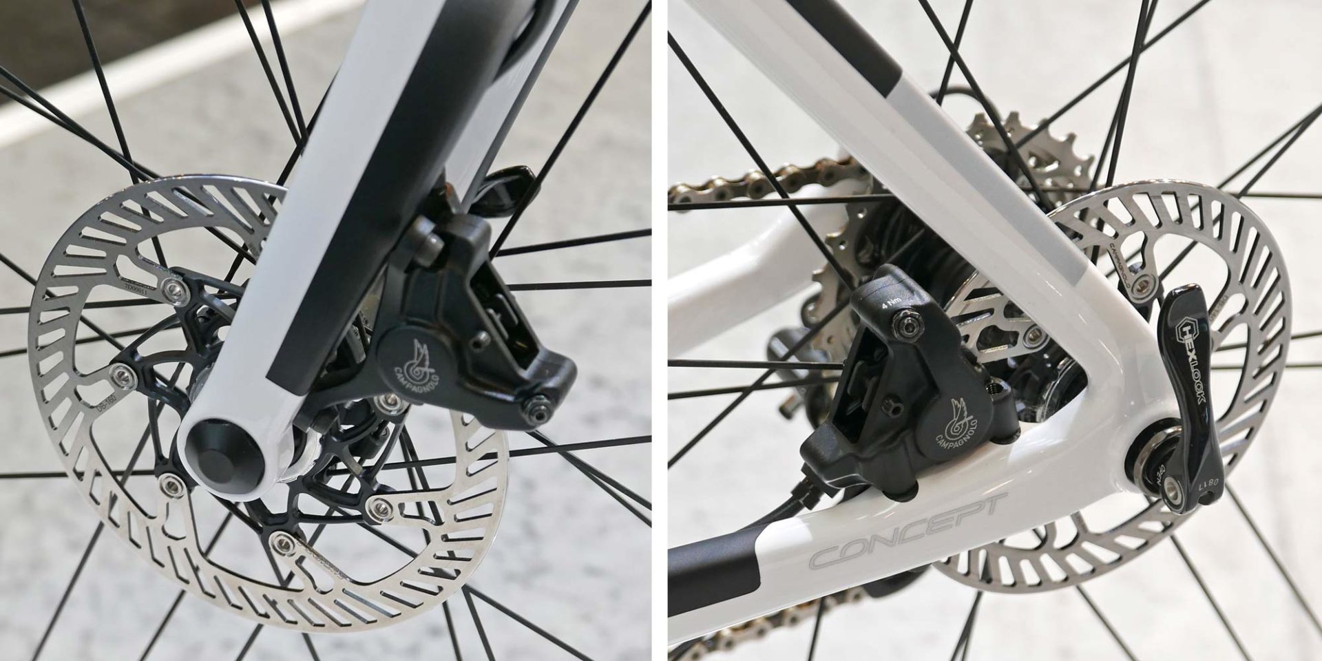 EB18: Colnago Concept Disc a road reality, C64 Gold a limited rarity ...