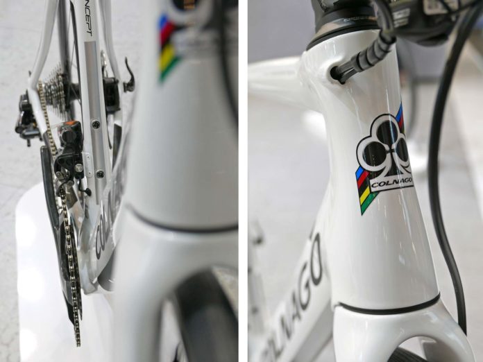 EB18: Colnago Concept Disc a road reality, C64 Gold a limited rarity ...