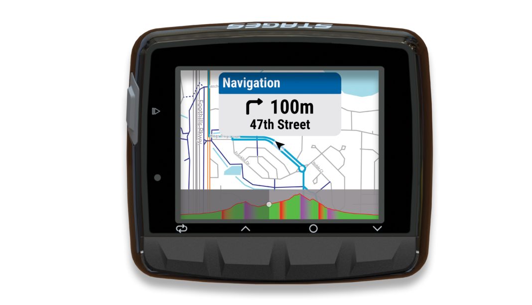 EB18: Stages Dash L50 & M50 head units offer full color cycling oriented mapping - Bikerumor