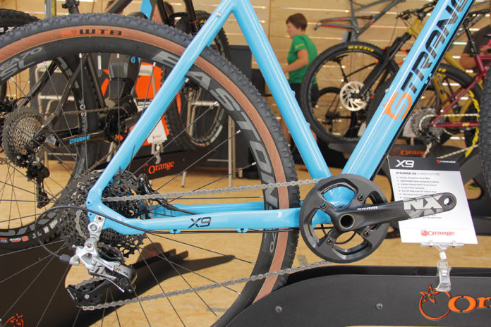 EB18: Prototype Orange STRANGE 329 DH rig and X9 gravel adventure bike ...