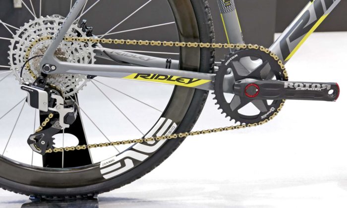 Rotor 1x13 ratchets up drivetrain wars w/ 13-speed hydraulic road ...
