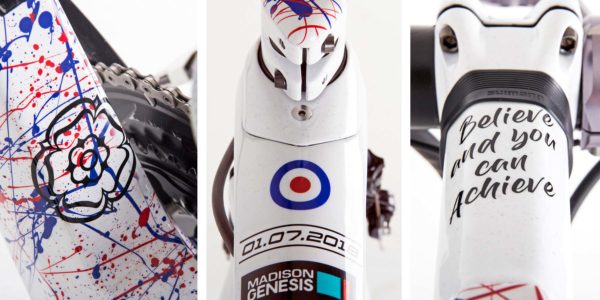 Genesis Zero SL custom paint for British Champ, team edition frame now ...