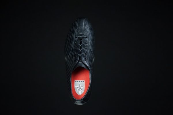 Streamline your footwear w/ cycling shoe that combines real leather ...