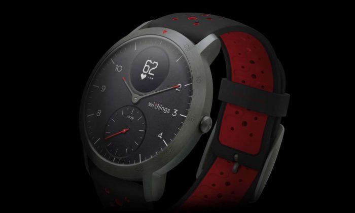 Withings Steel HR Sport smartwatch tracks activity behind sleek analog ...