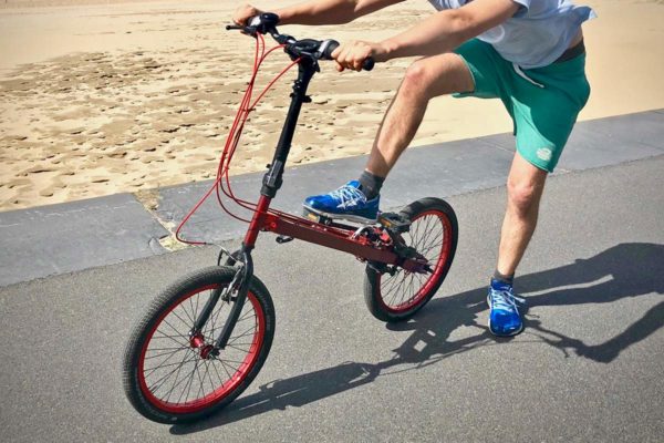 Stomp on the Step Twin, a folding bike for riders who don't like ...