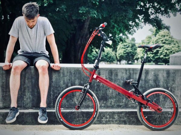 Stomp on the Step Twin, a folding bike for riders who don't like ...