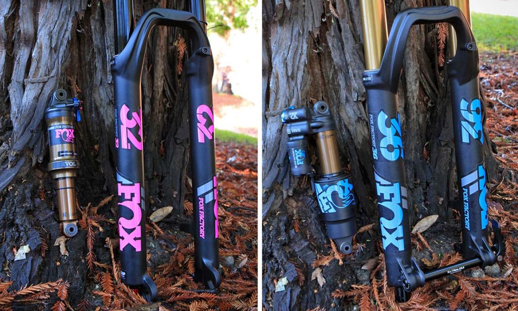 Decorate your forks & shocks in style with color matched Fox Heritage ...