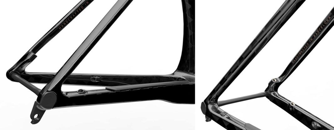 Unno Aora, new lightest production XC hardtail mountain bike frame