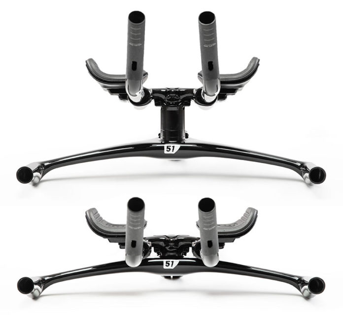 51 Speedshop Mono-Riser Aerobar streamlines adjustable aerodynamics ...