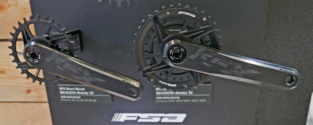 FSA KFX cranks lighten up in hollow CNC'd alloy, plus integrated ...