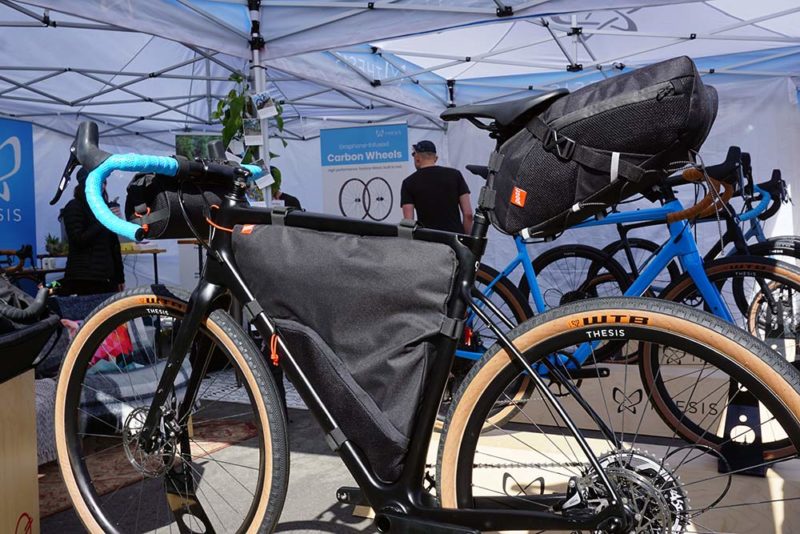 Thesis OB1 all-road bikes get upgrades; Post Carry shows clever prototype frame bags - Bikerumor