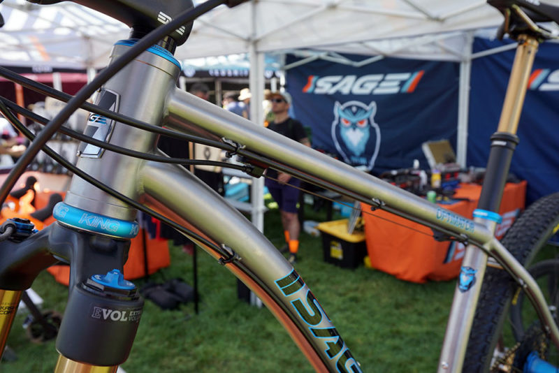 New Sage Titanium's Skyline disc brake road bike is an everyday racer ...