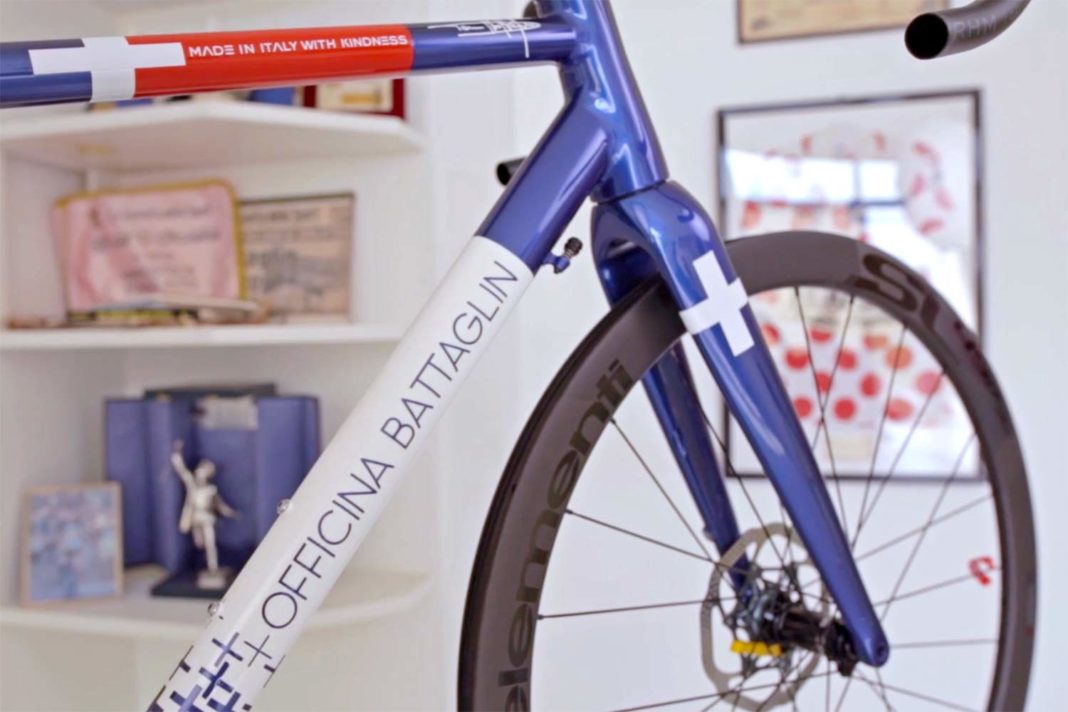 Battaglin's killer deal on custom Power+ Disc road bike, Deda carbon ...