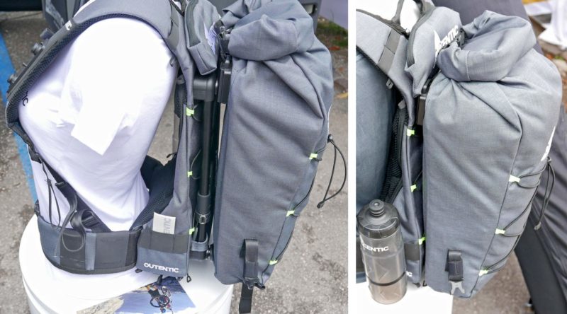 Outentic puts a bike on your back - modular backpack for enduro ...