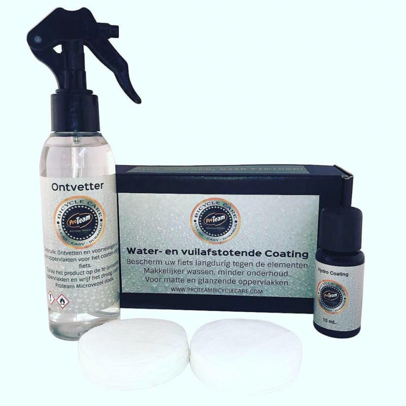 Proteam Bicycle Care ceramic frame coating repels dirt, water, & more ...