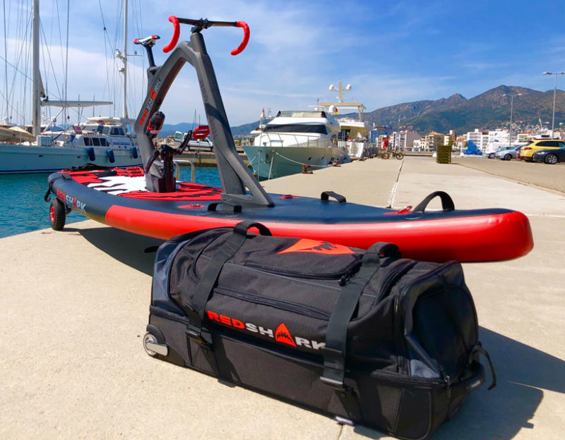 RedShark is back in the water, on new packable pedal-powered BoardBike ...