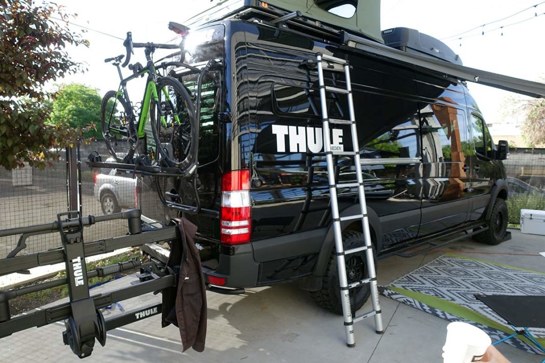 Thule rides the future w/ sleek roof boxes, women's packs, Vanlife gear ...
