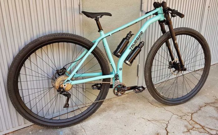 TrueBike adds suspension option, carbon wheels to 36" alloy mountain ...