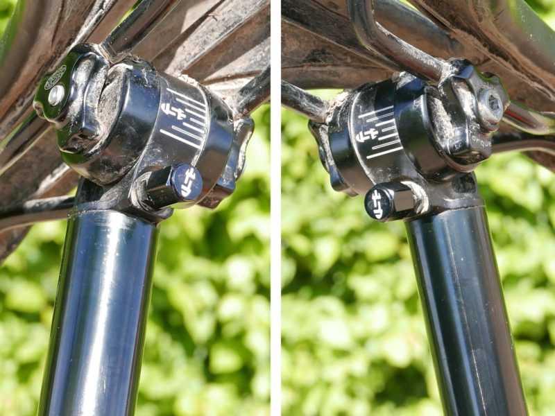 Inside new USE Ultimate infinitely adjustable Helix mechanical dropper ...