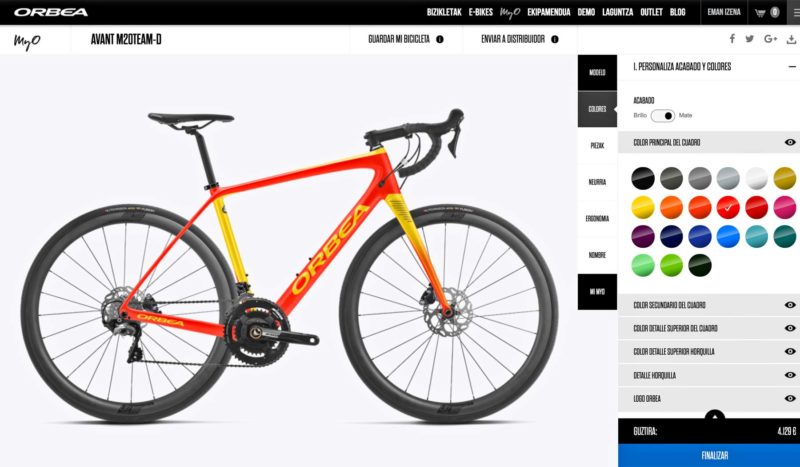 Orbea Avant OMP endurance road bike adds MyO customization - Bikerumor