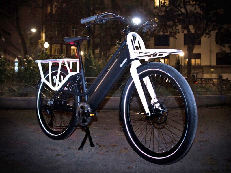 Ahooga Modular Bike goes hi-vis in reflective limited edition step-thru ...